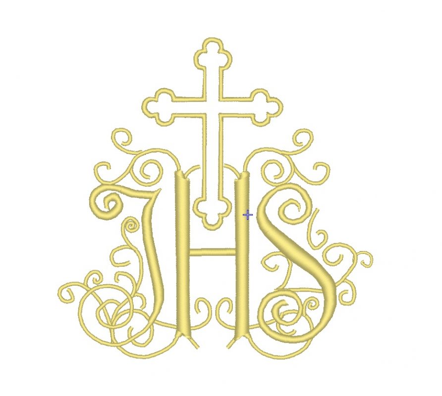 Matriz De Bordado - Sigla JHS